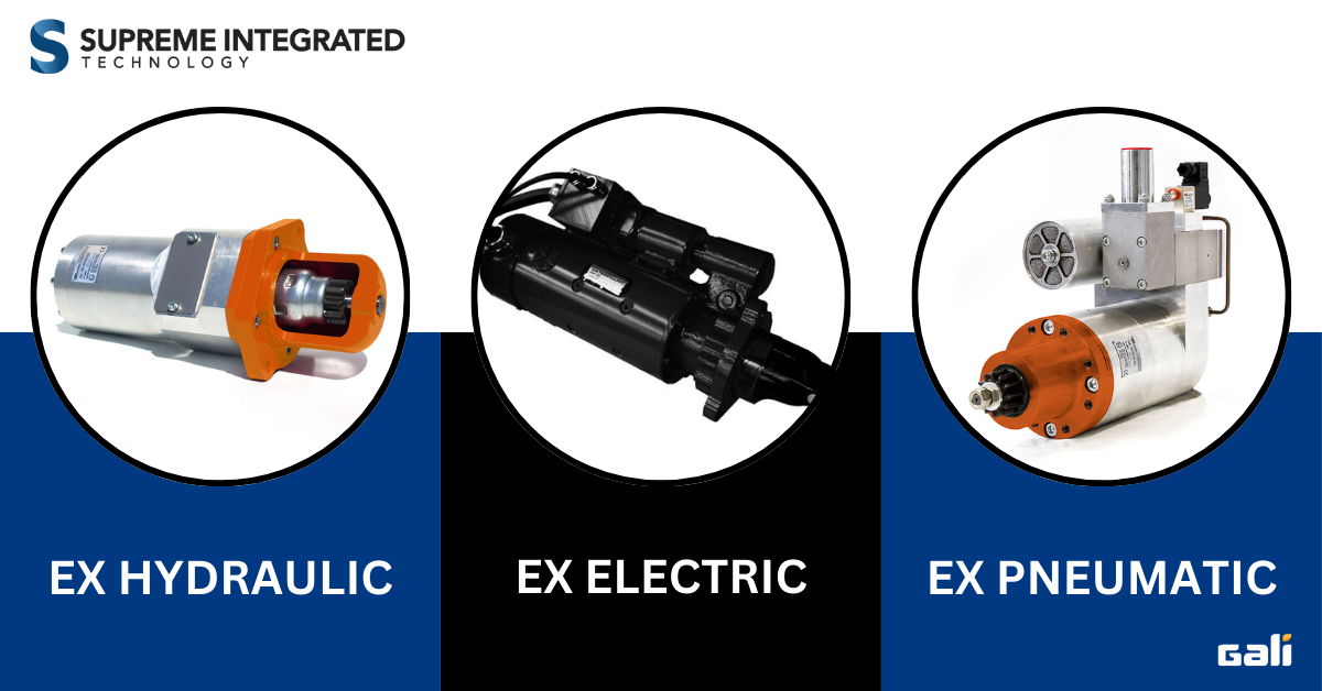 Gali Hazardous Area Starters: Hydraulic, Electric Or Pneumatic? | SIT
